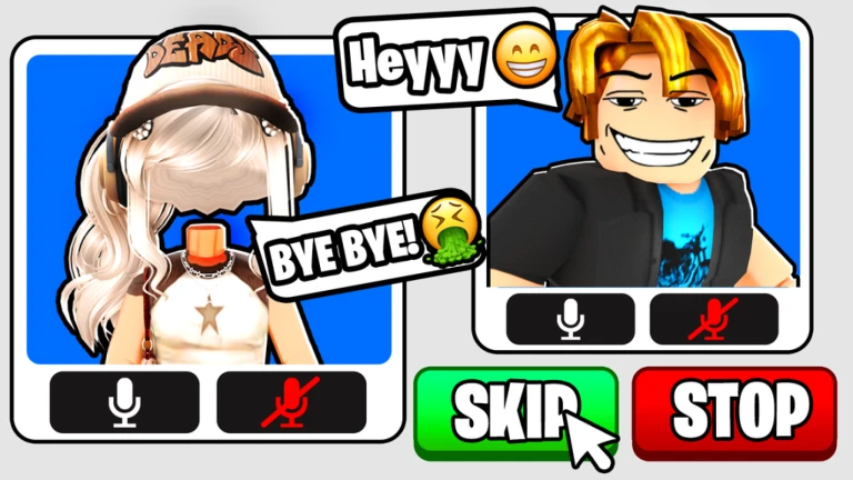 ️ Ro-meet: Bicara dengan Orang Asing - Roblox