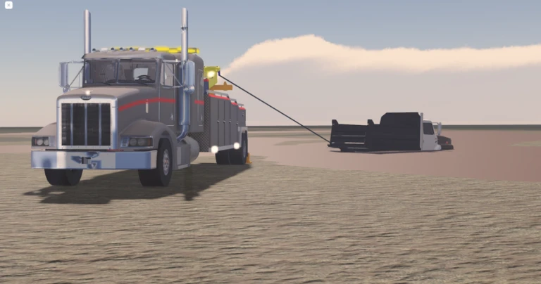 Transporteur autoroutier: remorquage et transport - Roblox