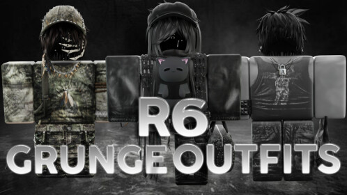 R6 GRUNGE OUTFIT IDEAS [200+ جديد] - Roblox