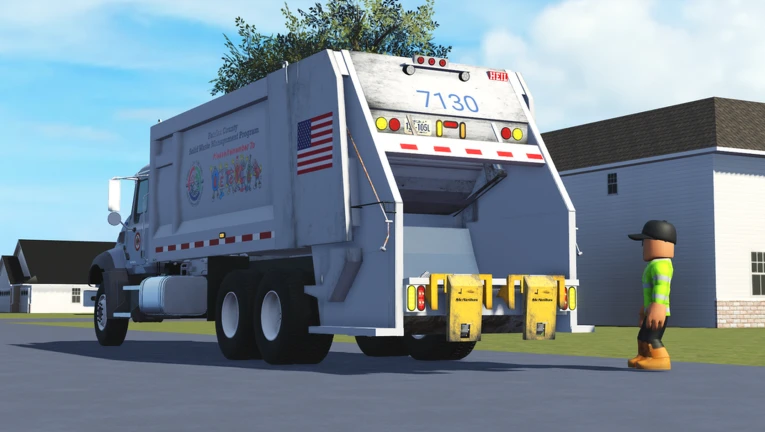 Fairfax County Garbage Truck Sim | Play on Roblox