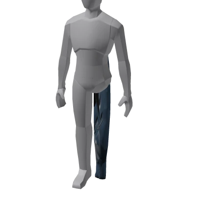 Jeff Dolphin Skin 🐬 [RECOLORABLE] - Left Leg | Roblox Item - Rolimon's