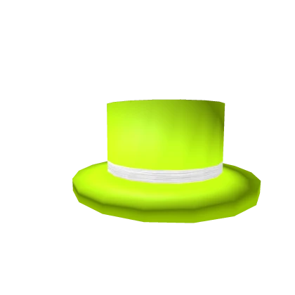 Neon Green Top Hat | Roblox Item - Rolimon's