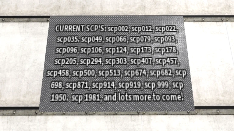 SCP Containment Breach — Teil 1! (Funktionierende SCPS!!) - Roblox