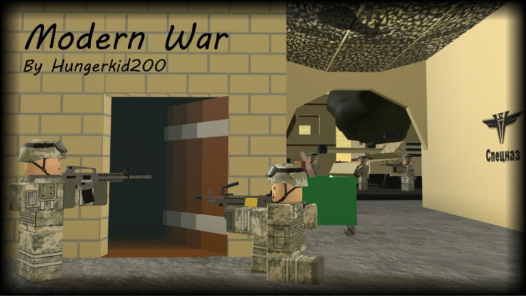 (NEW YORK MAP) ROBLOX At War: 복합 무기 - Roblox