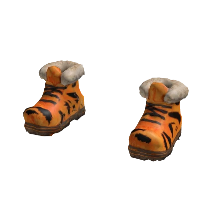 🐯 Tiger Pounce Boots [PBR] | Roblox Item - Rolimon's