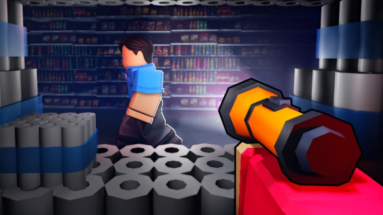 Survivez la nuit dans un méga magasin | Jouez sur Roblox