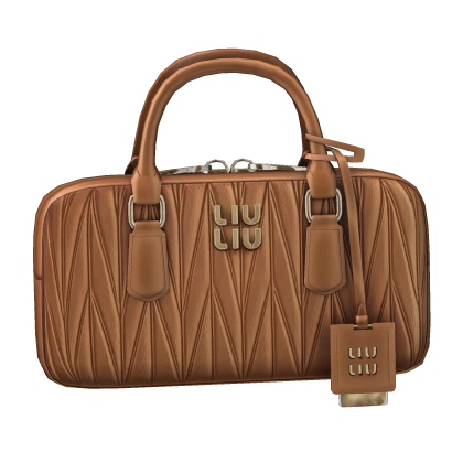 LIU Brown Woven Leather Handbag | Roblox Item - Rolimon's