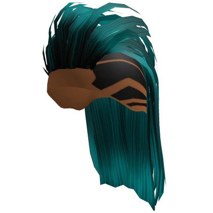 Teal Punk Mohawk Hairstyle | Roblox Item - Rolimon's