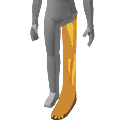 Gold Susiezilla Tenna (ITEMS IN DESCRI… - Left Leg | Roblox Item ...