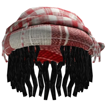 Keffiyeh with Black Dreads | Roblox Item - Rolimon's