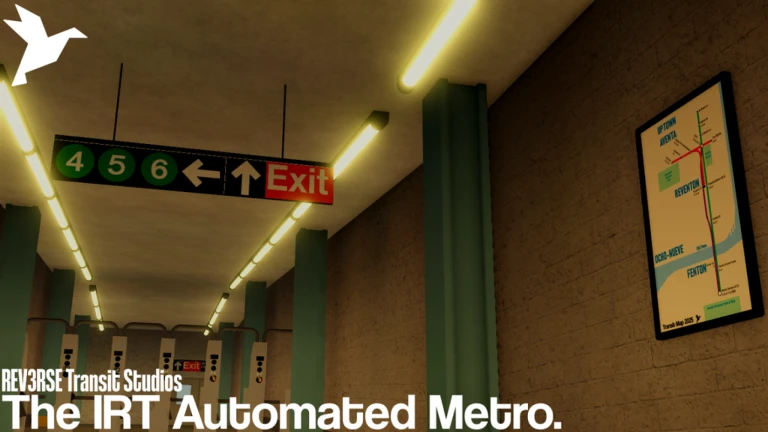 RevTA: Métro automatisé IRT - Roblox