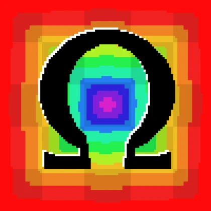 Pixel Art Omega