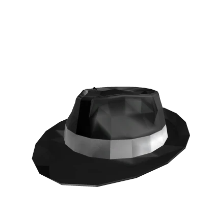 Black Sparkle Time Fedora | Roblox Item - Rolimon's