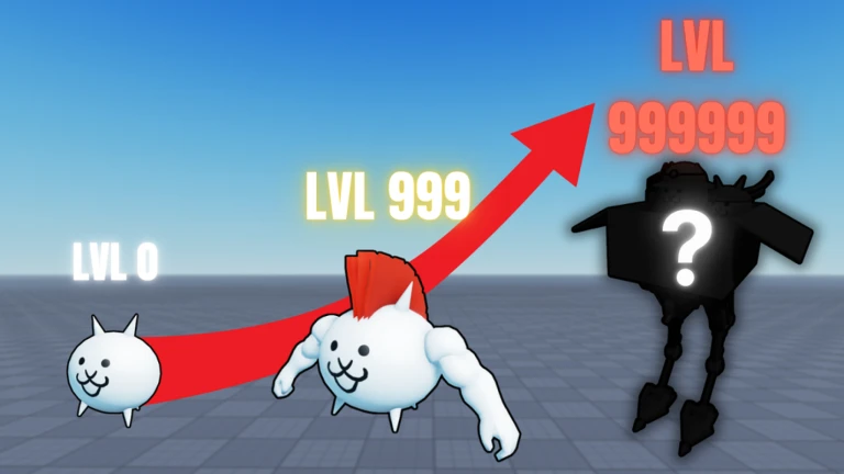 [ UPD 1 ] วิวัฒนาการของ Battle Cat - Roblox