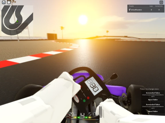 IR A CARRERAS DE KARTS - Roblox