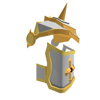 [Left] Champion Templar Pauldron | Roblox Item - Rolimon's