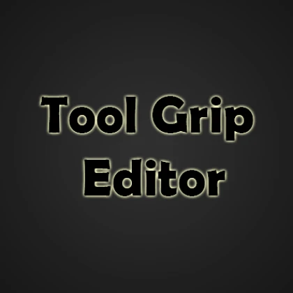 Tool grip editor
