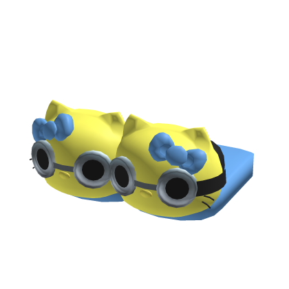 Sandal Minion Kucing Pekerja - Roblox