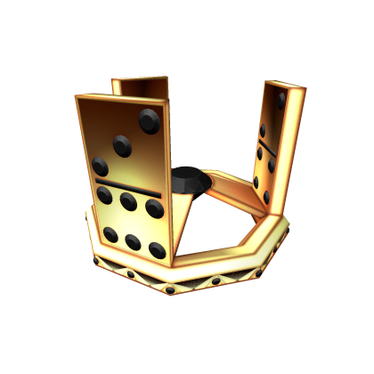 Couronne Domino en Or des Illuminati - Roblox