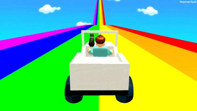 หนี Rainbow Obby Parkour! - Roblox