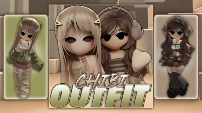 [ NUEVO] Chibi Doll Girl Ideas de ropa - Roblox