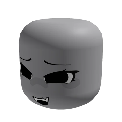 Cute Happy Shouting Girl Face - Dynamischer Kopf | Roblox Item - Rolimon's