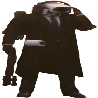 Gun cameraman (full image, no background)