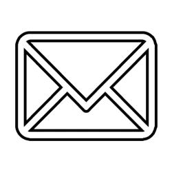 Thin Mail Stroke Icon