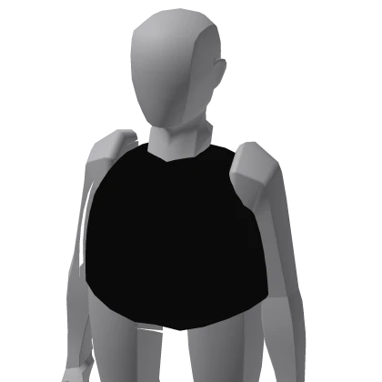 2D Cute Black Mini Cat - Torso | Roblox Item - Rolimon's