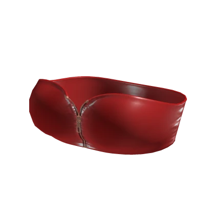 Red Unzipped Cropped Tube Top | Roblox Item - Rolimon's