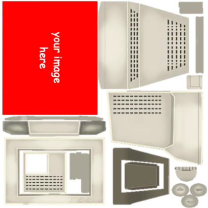 Classic PC Hat Template Texture