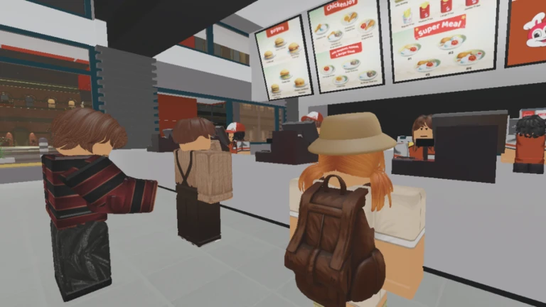Manger à Jollibee - Roblox