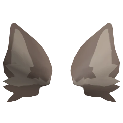 dark brown wolf ears
