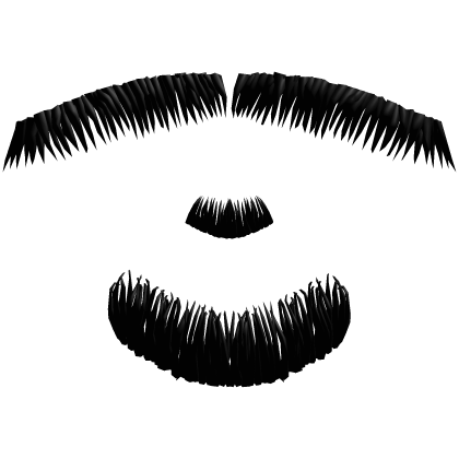 Goatee + Mustache + Soul Patch - Roblox