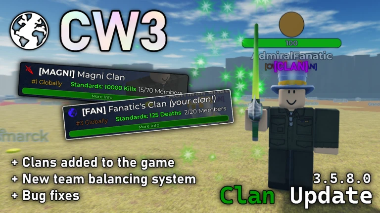 👑 [CLANS] Continental Wars III | Roblox Game - Rolimon's