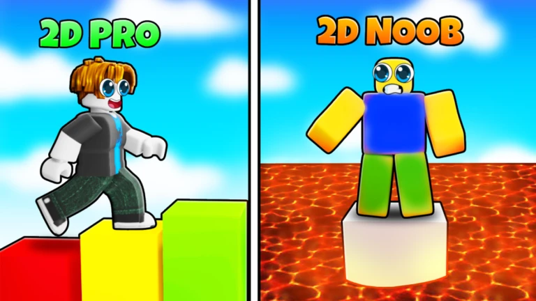 Bloccato in 2D! - Roblox