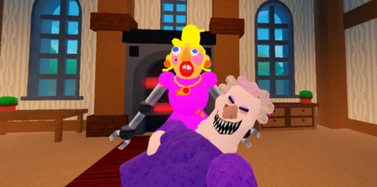 Grumpy Gran V2 Scary Obby Roblox