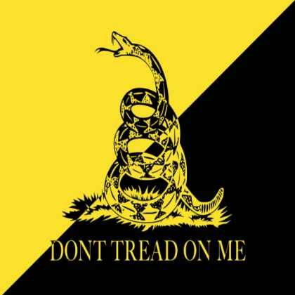 Anarcho-Capitalist Gadsden flag