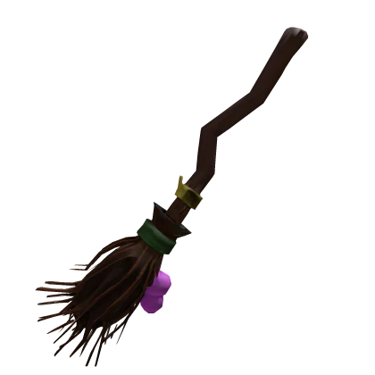 Halloween Witch's Brown Broom | Roblox Item - Rolimon's