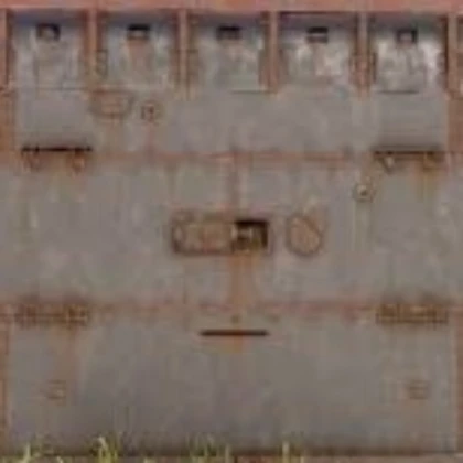 Armored Door rust
