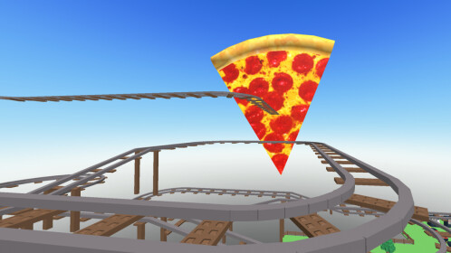 Cart Ride to SURVIVE!! (into Pizza) - Roblox