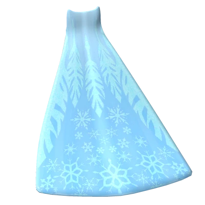 Elsa's Ice Queen Snowflake Cape ️ Frozen | Roblox Item - Rolimon's