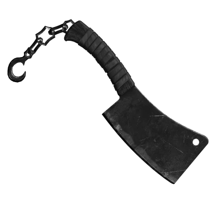 Black Chained Horror Cleaver Waist (Left) | Roblox Item - Rolimon's