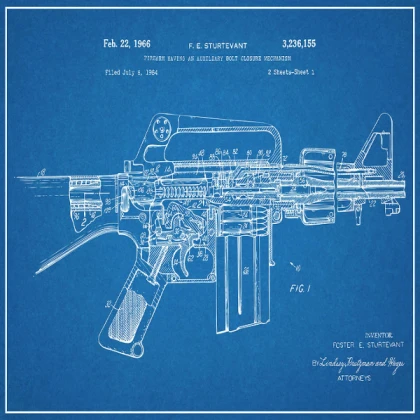 m16 m4a1 Blueprint
