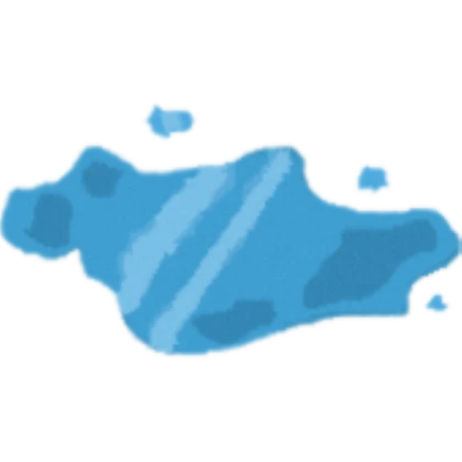 2000s retro mspaint clipart water puddle