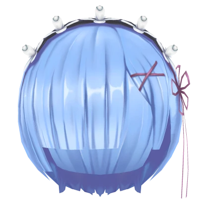 Realistic Maid Rem Hair | Roblox Item - Rolimon's