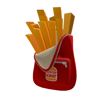 Backpack with Fries _C | Roblox Item - Rolimon's