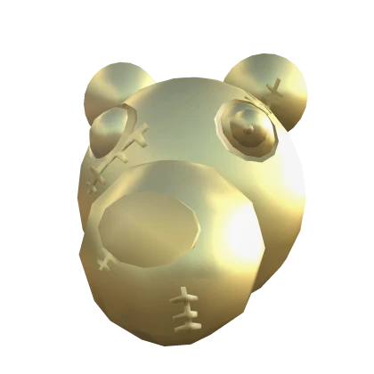 Gold LIMITED EDITION Mr Stitchy Head Piggy | Roblox Item - Rolimon's