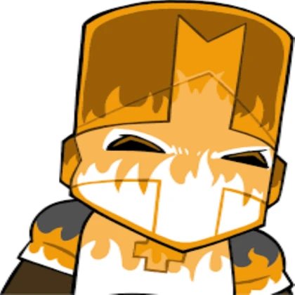 Castle Crashers Orange Knight