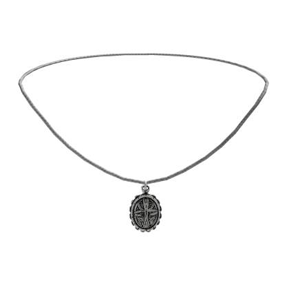 1.0 white gothic Locket Necklace jewelry | Roblox Item - Rolimon's